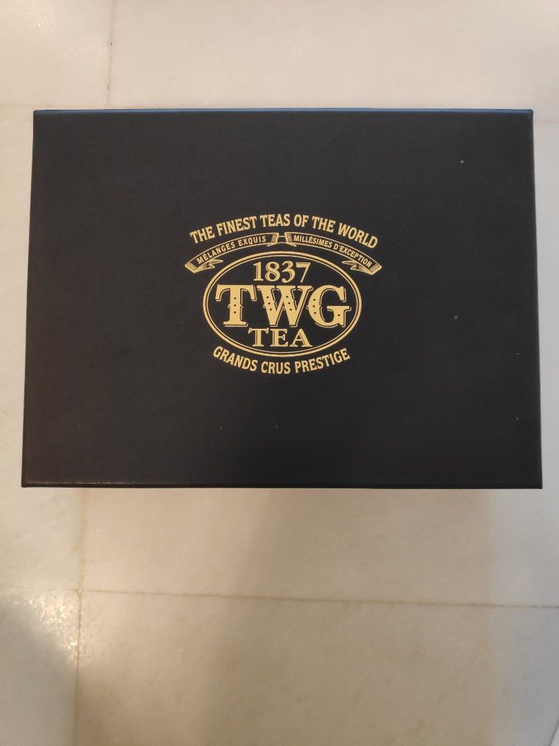 TWG Tea Grands Crus Prestige Tea Set Earl Grey Black Tea Silver Moon English Breakfast, Food ...