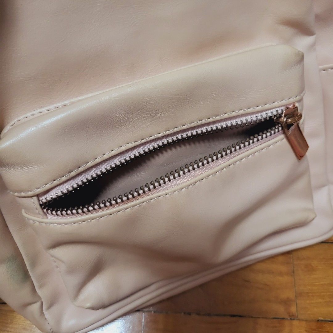 Typo Mini Baby Pink Backpack, Women's Fashion, Bags & Wallets ...