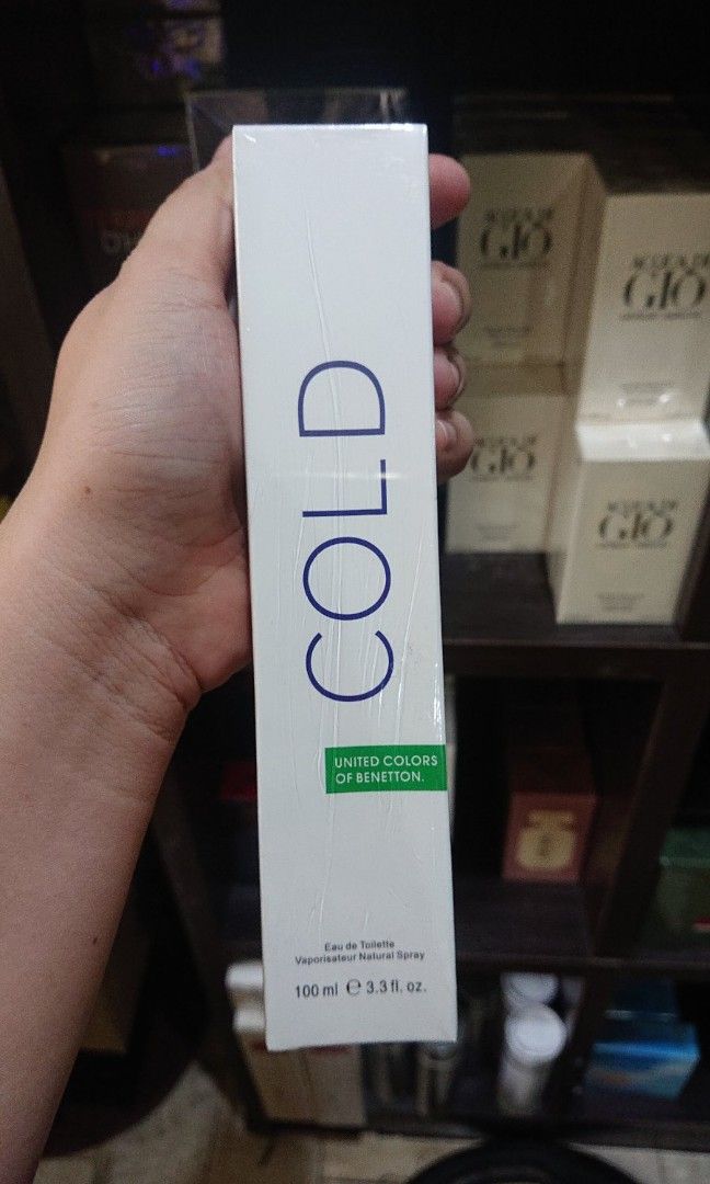 United Colors of Benetton cold authentic US tester perfume, Beauty ...