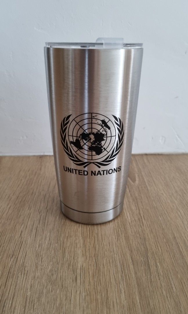 United Nations (UN) Stainless Steel Mug, Furniture & Home Living ...