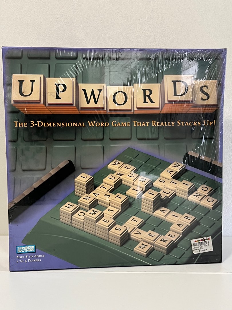 UPWORDS Game Board, Hobbies & Toys, Toys & Games on Carousell
