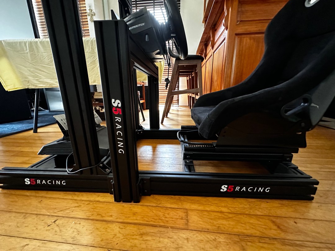 urgent! sim racing setup w/ Thrustmaster 300, Video Gaming, Video Game ...