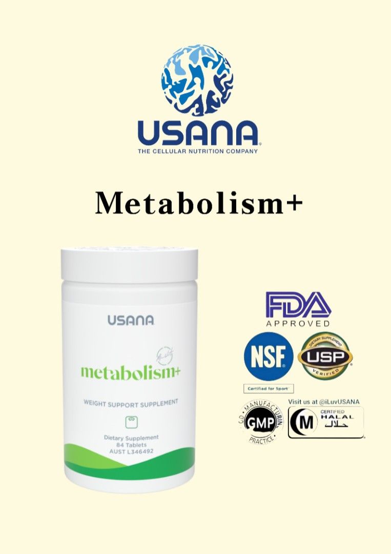 USANA Metabolism, Health & Nutrition, Health Supplements, Vitamins ...