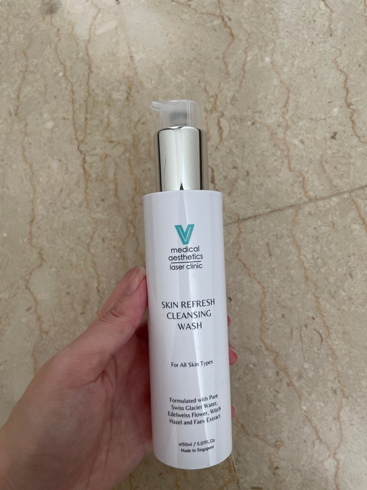 V Aesthetic Skin Refresh Cleansing Wash, Beauty & Personal Care, Face ...
