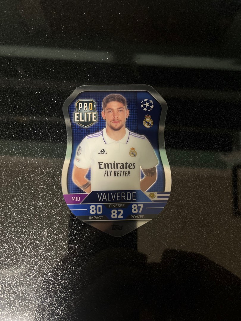 Valverde shield card, Hobbies & Toys, Toys & Games on Carousell