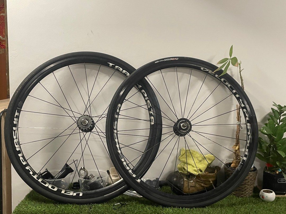 Velocity Track Pursuit Track Pista fixie wheelset track, Sports ...