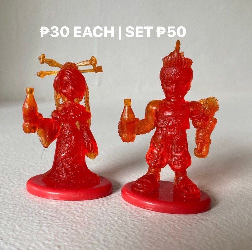 Vintage Coca-Cola x Final Fantasy Red Crystal Collection Lulu & Tidus ...