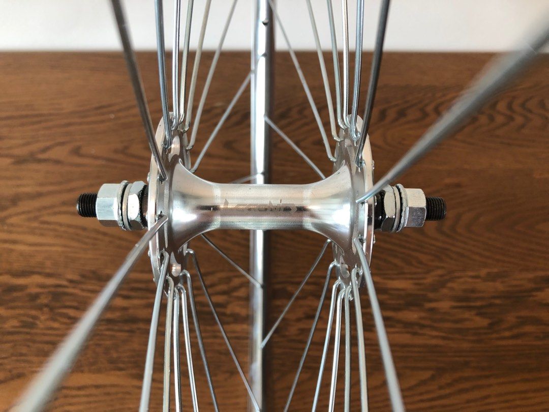 Vintage Retro Legend 700C Rim Brake Fixie Fixed Gear Wheelset Wheel Set ...