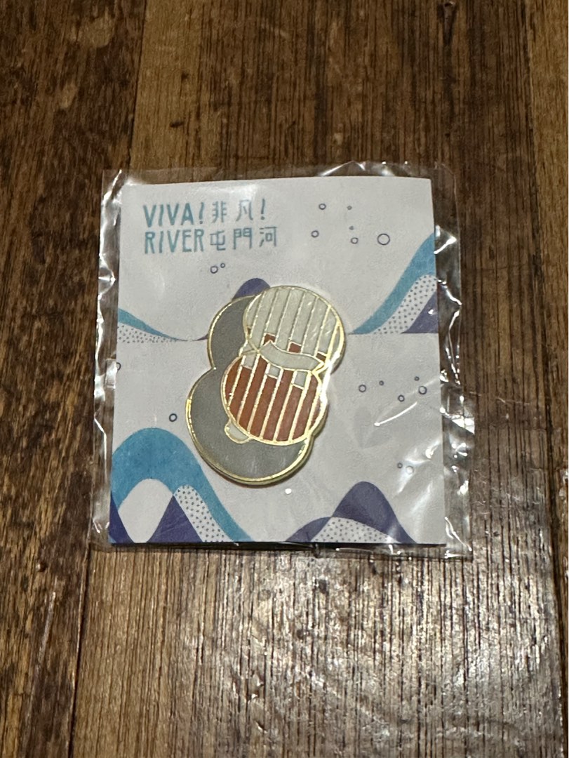 Viva River Pin Badge 3, Women's Fashion, Watches & Accessories, Other ...