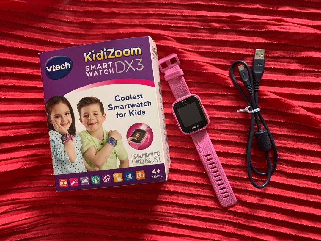 Vtech KidiZoom DX3 Smartwatch, Babies & Kids, Babies & Kids Fashion on ...