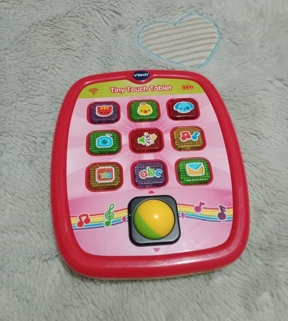 Vtech Tiny Touch Tablet, Hobbies & Toys, Toys & Games on Carousell