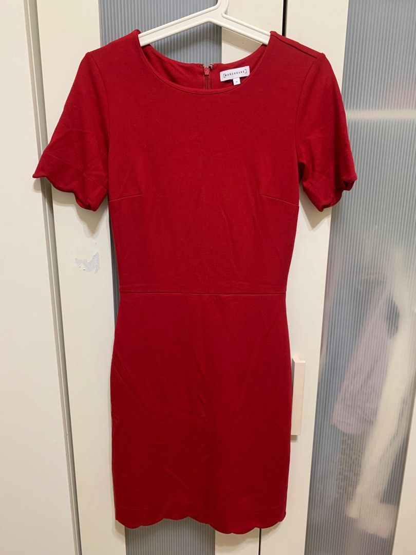 Warehouse Red Dress, Women's Fashion, Dresses & Sets, Dresses on Carousell