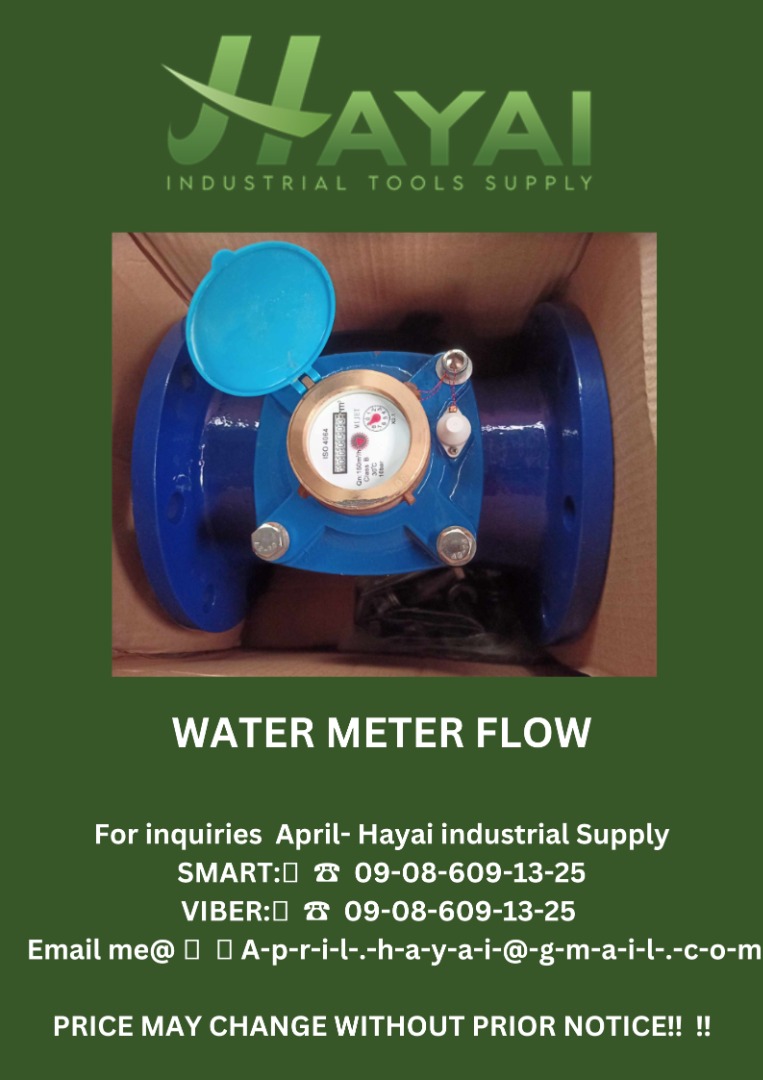Water meter flow, Commercial & Industrial, Construction Tools ...