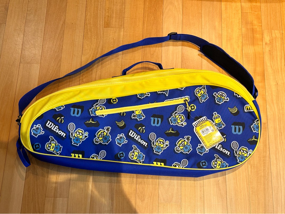 Wilson Minions tennis bag, Sports Equipment, Other Sports Equipment and ...