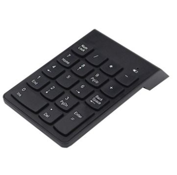 wireless keyboard Numeric Keypad Mini Number Pad Numpad 18 Keys Keyboard for Laptop Desktop ...