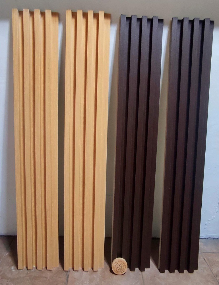 WPC Flute Wall Panel (Interior Decoration Fluted Wall), Furniture ...