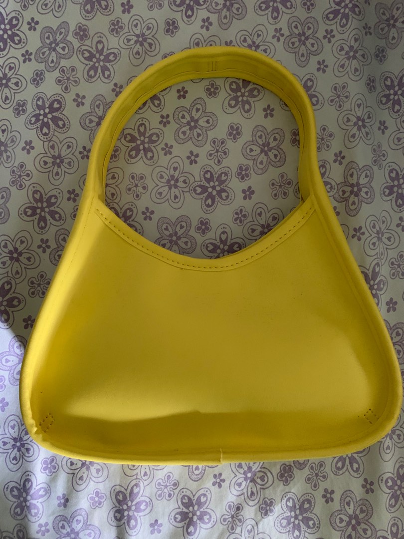 Yellow Hobo Bag, Women's Fashion, Bags & Wallets, Shoulder Bags on ...