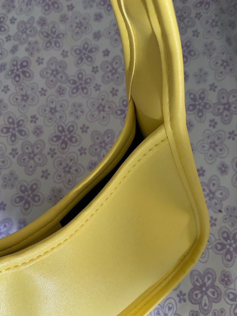 Yellow Hobo Bag, Women's Fashion, Bags & Wallets, Shoulder Bags on ...