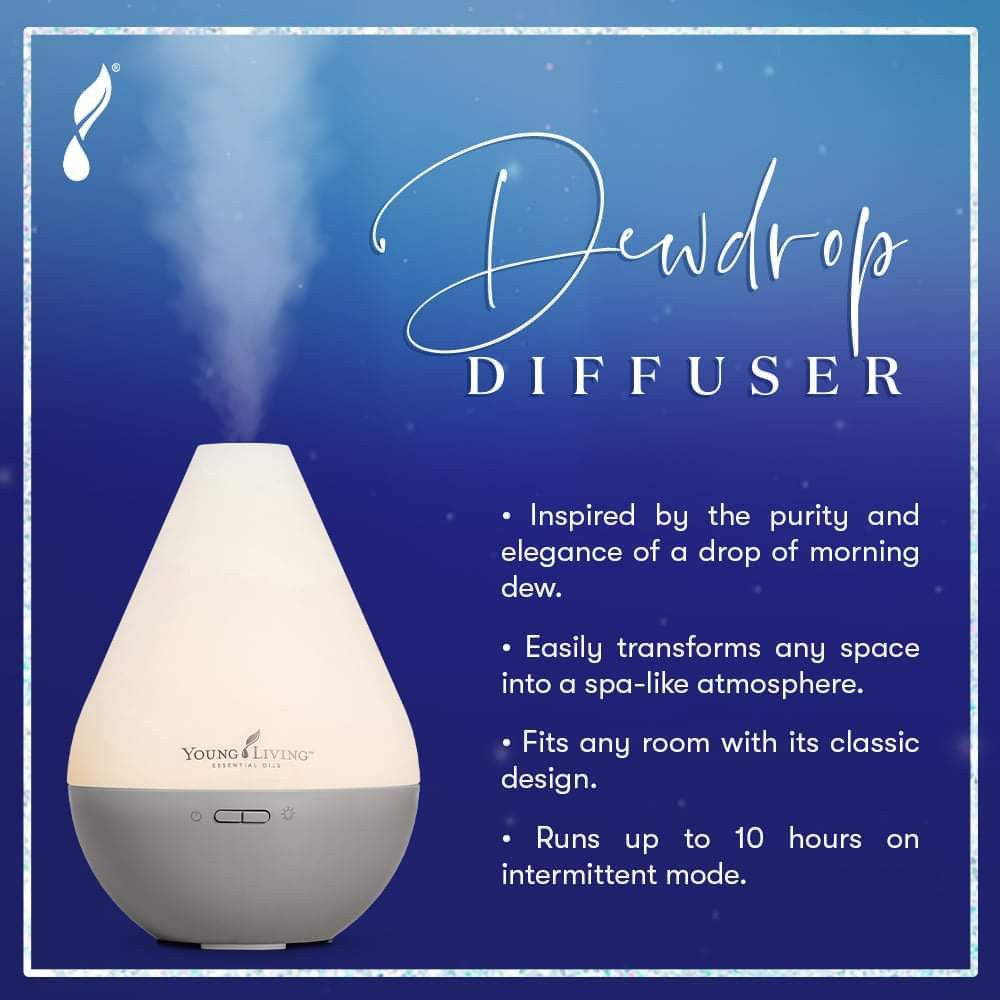 Young Living Dewdrop Diffuser v2, Furniture & Home Living, Home ...