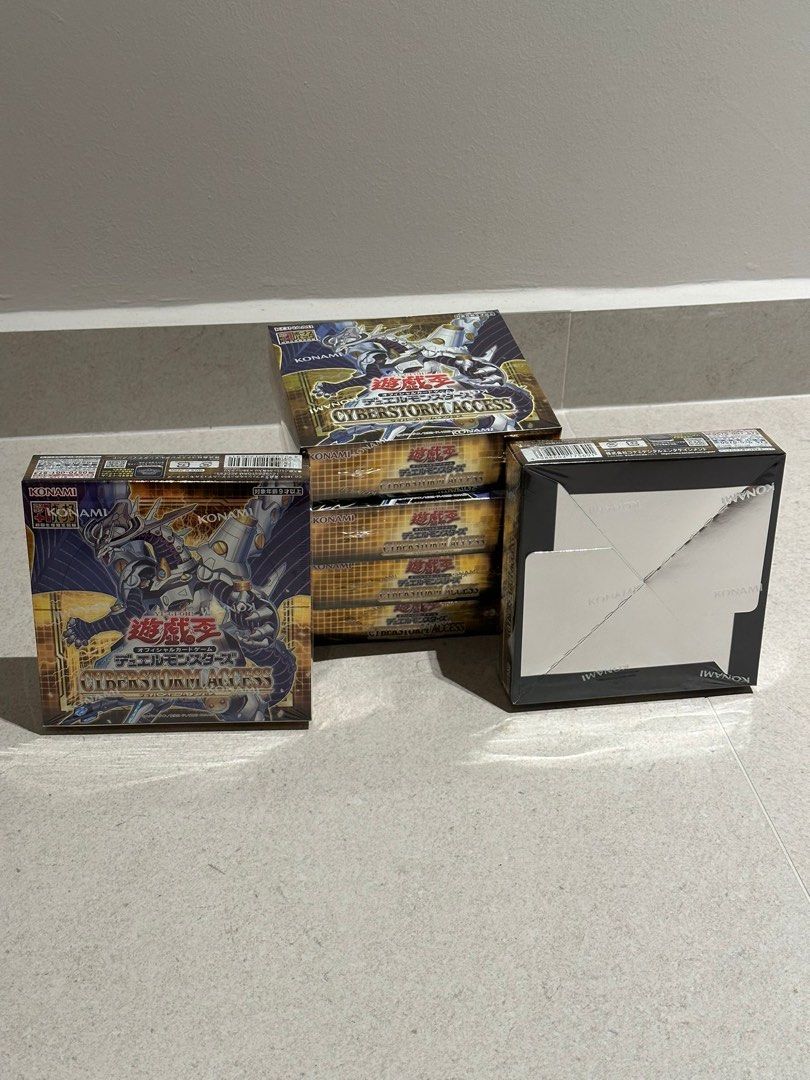 Yugioh Cyberstorm Access Booster Box x5, Hobbies & Toys, Toys & Games on Carousell