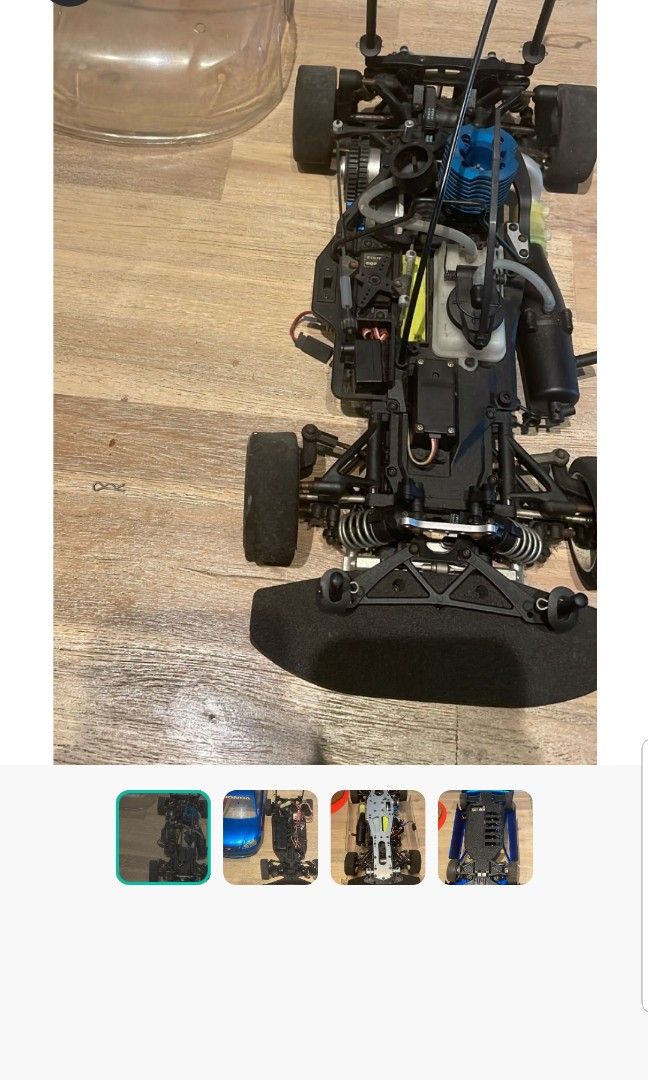 1/10 yokomo GT4 rc nitro car on Carousell