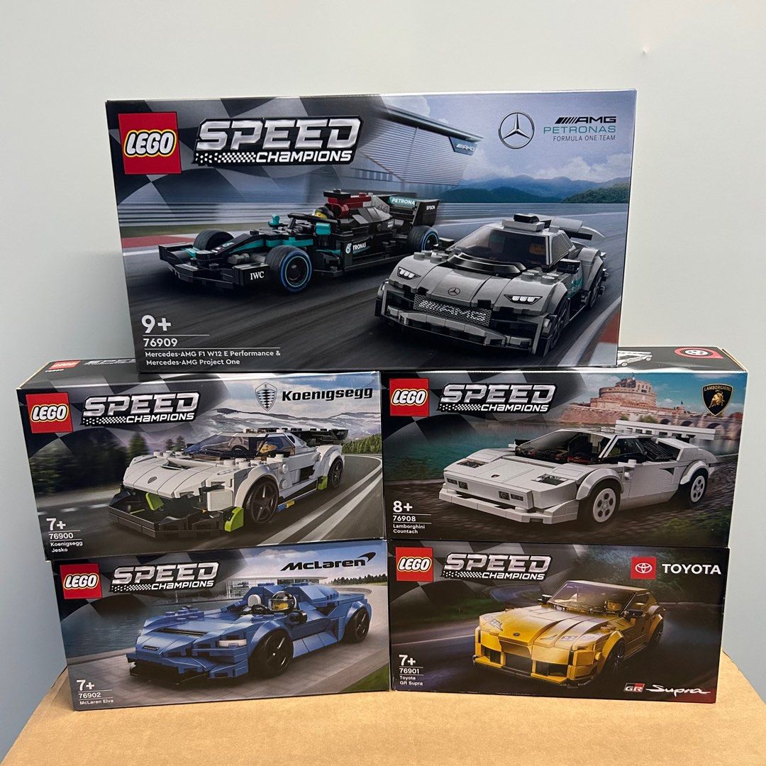*Reserved* (5 sets) MISB Lego 76900 76901 76902 76908 76909 Koenigsegg ...