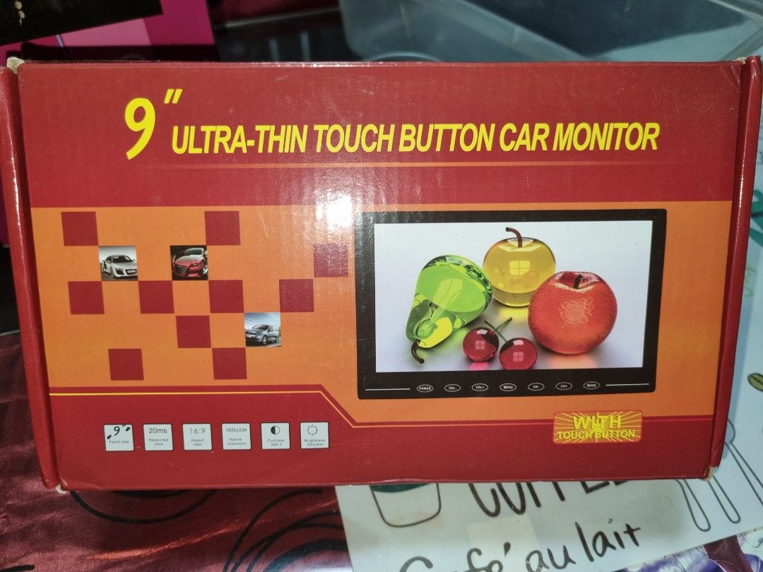 9" CAR MONITOR on Carousell
