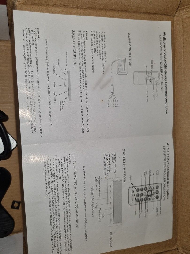 9" CAR MONITOR on Carousell