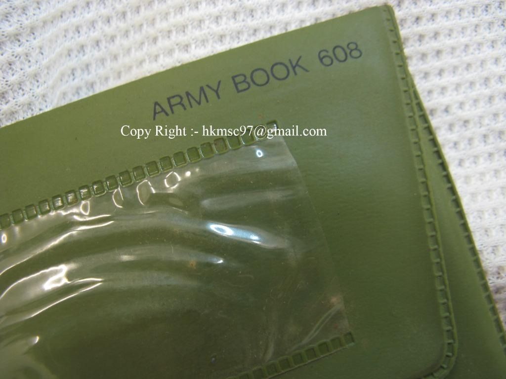 英軍 - 另類藏品 - "Army Book 608 - Personal Skill at Arms Record / 個人武器操作技能 ...