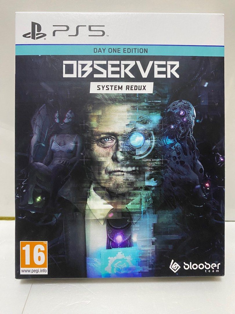 已開封 歐版 ps5 Observer System Redux 侵視者 系統還原 day one edition 對應中文, 電腦＆科技, 電腦周邊及配件, 其他 - Carousell
