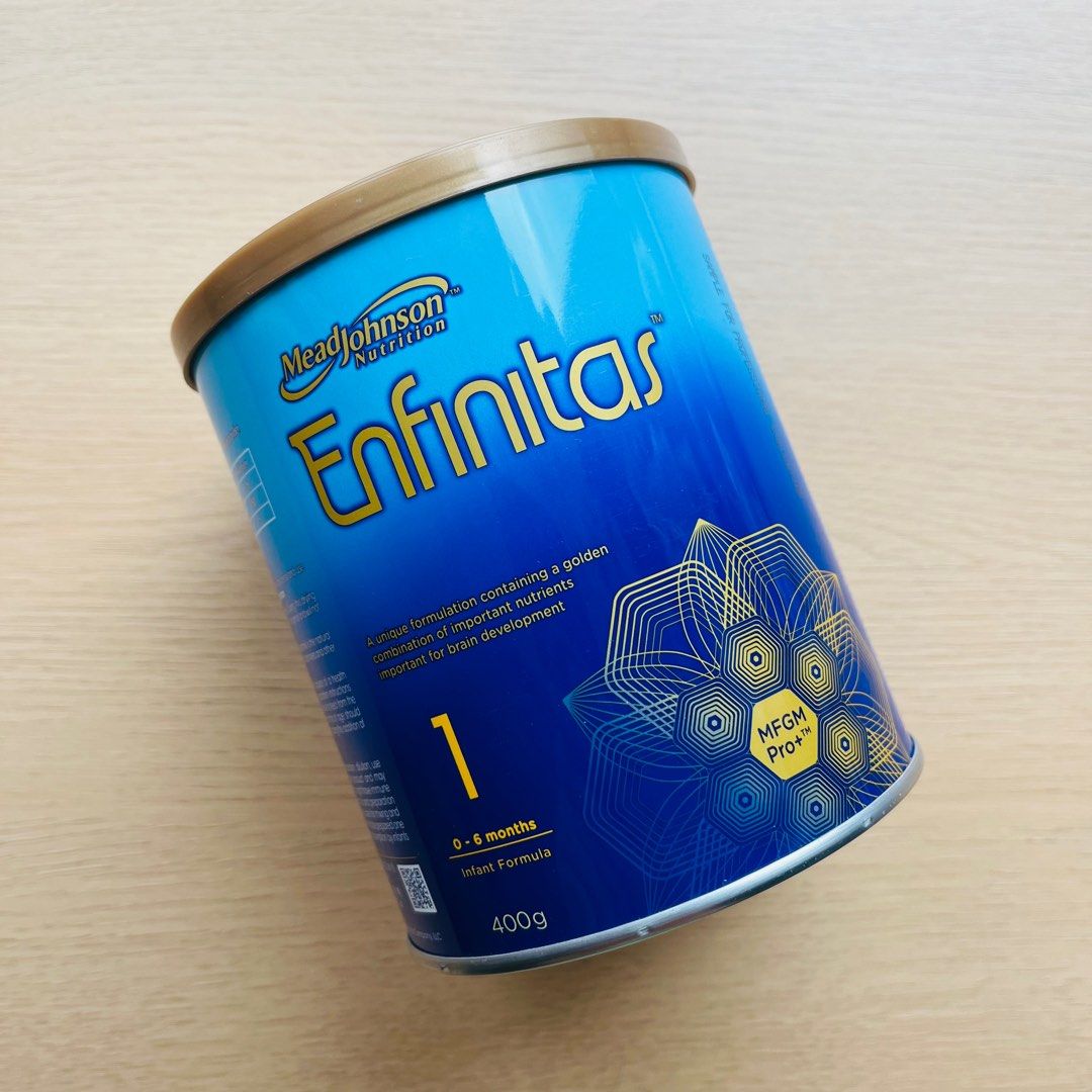 美贊臣 Enfinitas 1號 400g Exp.2024/11, 兒童＆孕婦用品, 護理及餵哺, 護理及餵哺 - 母乳及奶瓶 ...