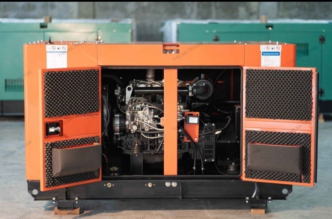 ( GENSET ) SILENT TYPE, Commercial & Industrial, Construction Tools ...