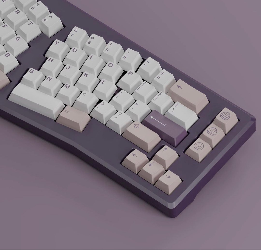 (現貨) GMK Taro Pastry clones PBT keycaps, 電腦＆科技, 電腦周邊及配件, 電腦鍵盤及相關產品 ...