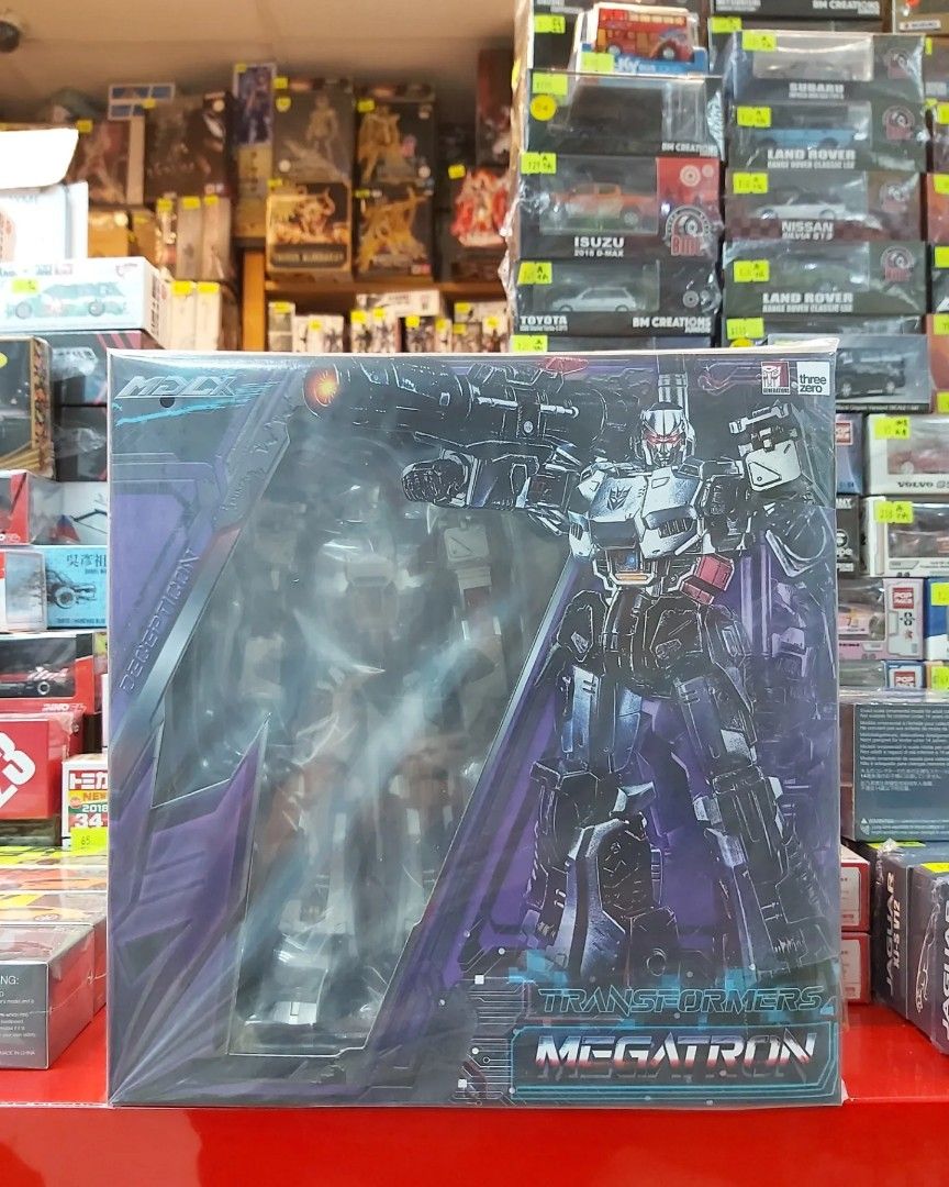 全新 THREE ZERO MDLX TRANSFORMERS MEGATRON 變形金剛 麥加登 可動 FIGURE THREEZERO ...