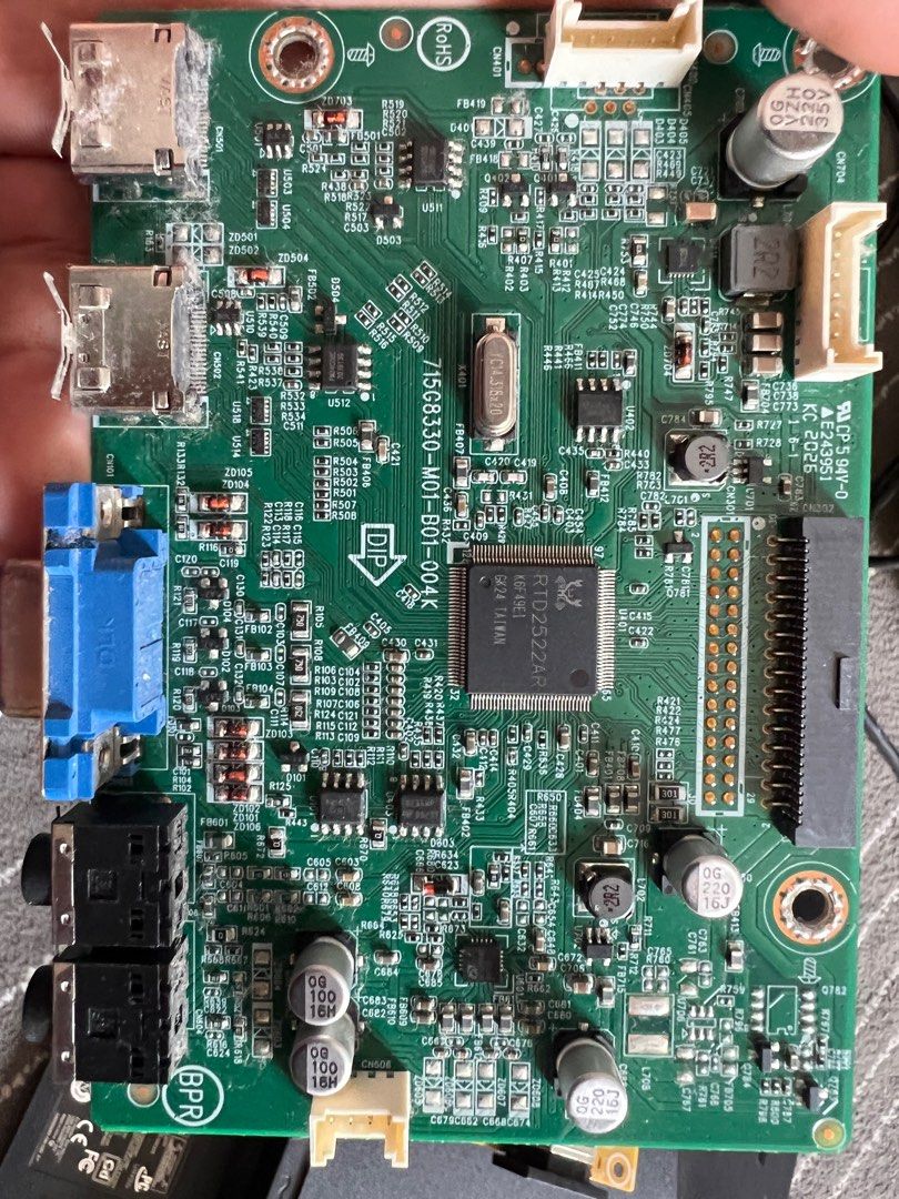 Acer VG240Y Parts Mainboard Power board, Computers & Tech, Parts ...