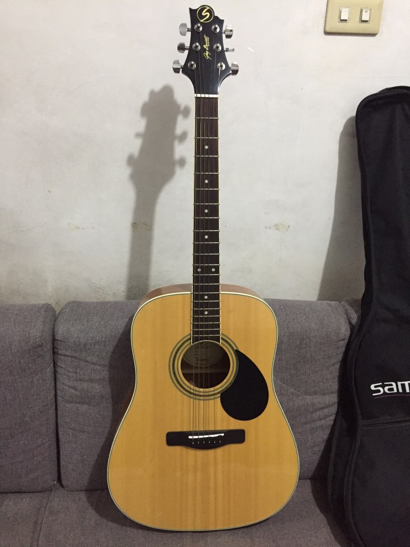 Acoustic Guitar Samick GD 100 Greg Bennett Sale or Swap, Hobbies & Toys, Music & Media, Musical ...