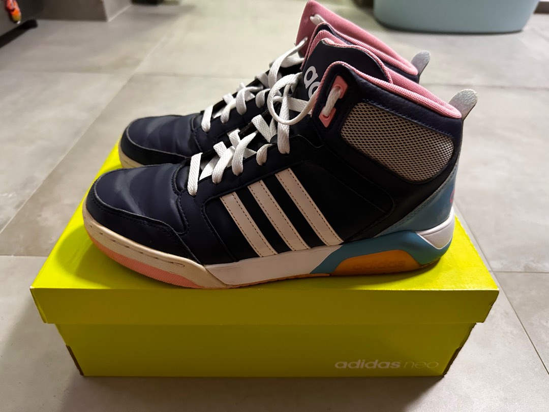 Adidas Neo High cut, Women's Fashion, Footwear, Sneakers on Carousell