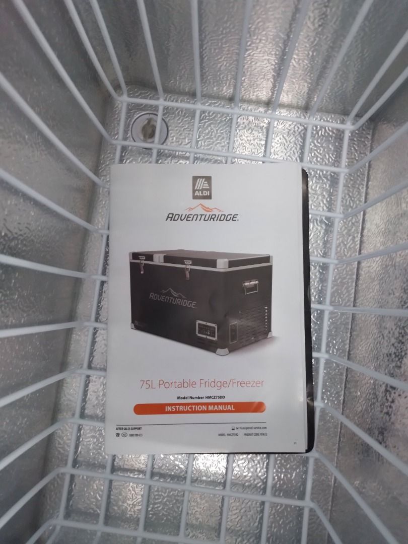 Adventuridge 75L Portable Fridge/Freezer, Furniture & Home Living ...