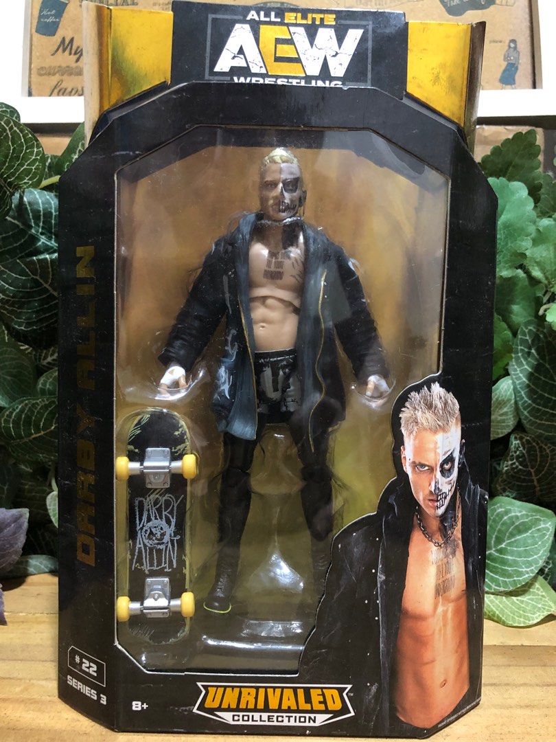 AEW Unrivaled Collection Series 3 Darby Allin, Hobbies & Toys, Toys & Games on Carousell