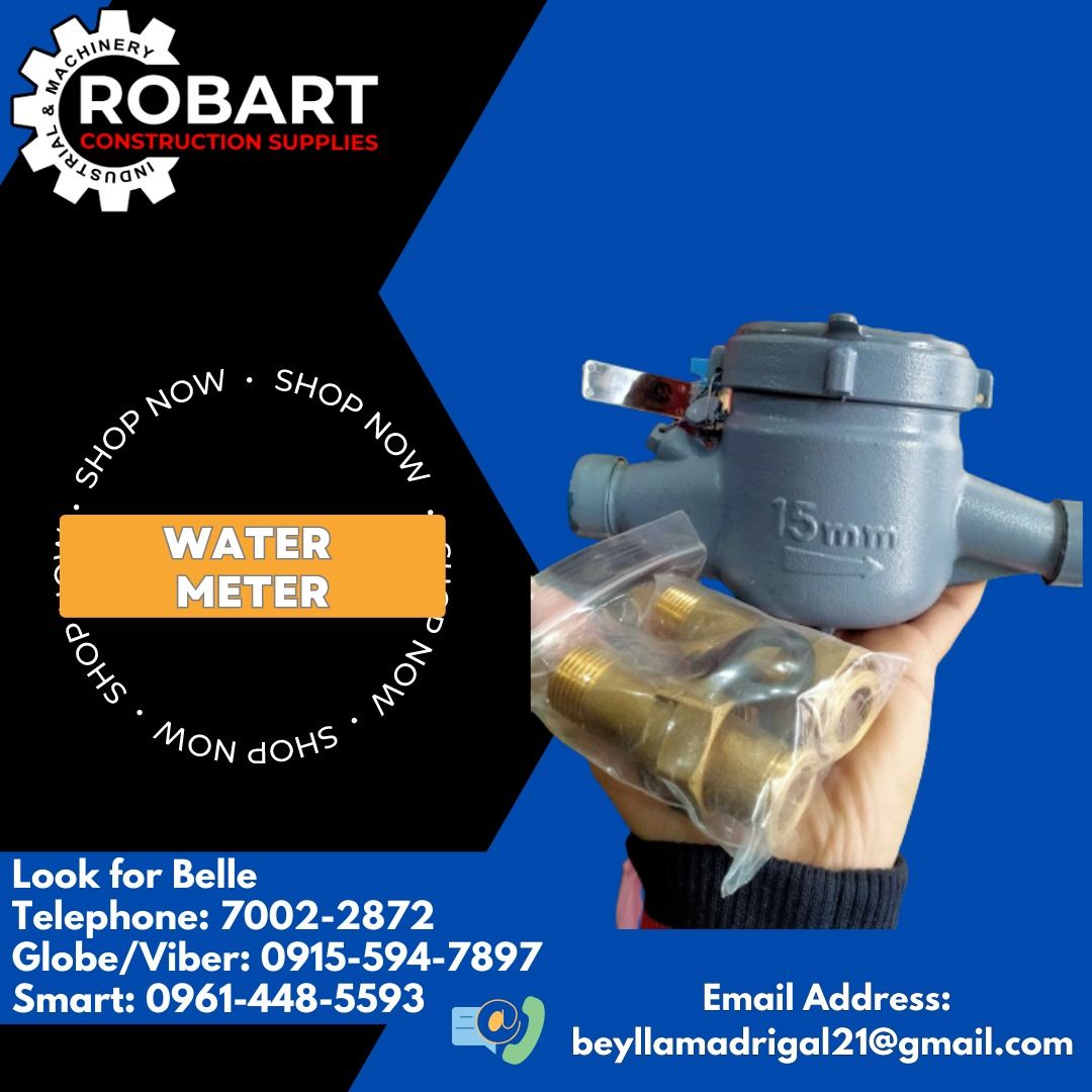 Asahi Water Meter, Commercial & Industrial, Construction Tools ...