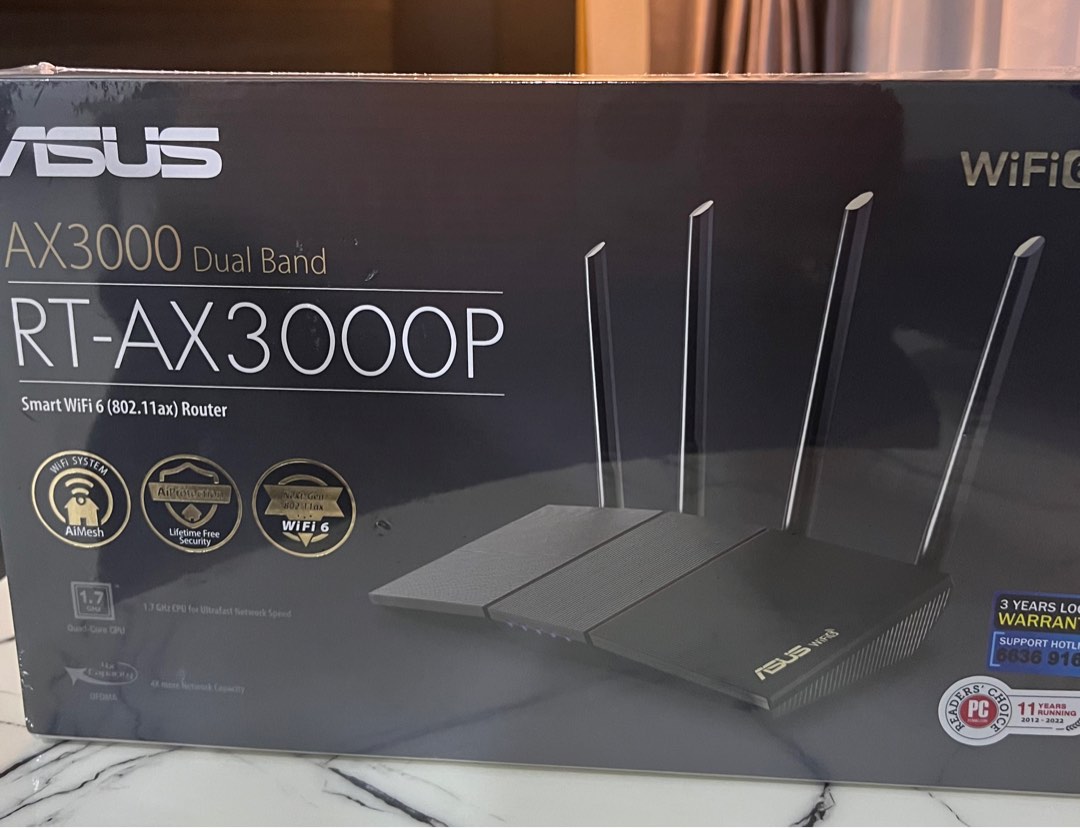Asus RT-AX3000P, Computers & Tech, Parts & Accessories, Networking on Carousell