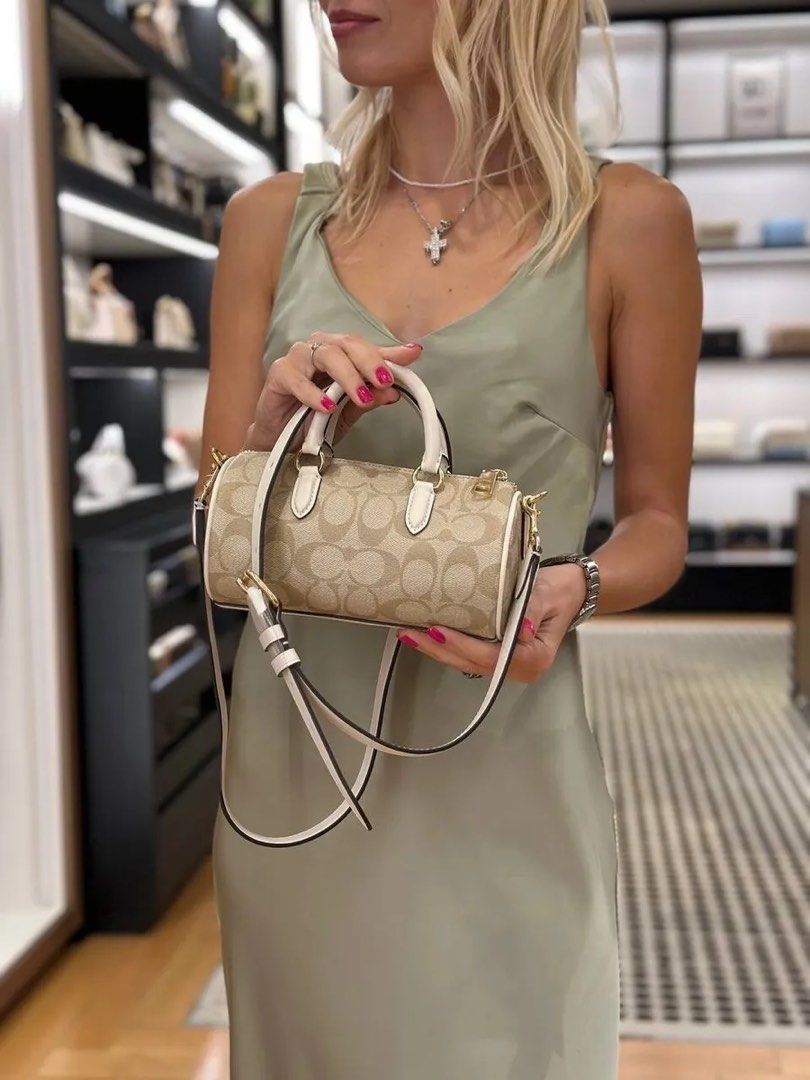 Authentic Coach Lacey Crossbody in Signature Canvas, Luxury, Bags ...