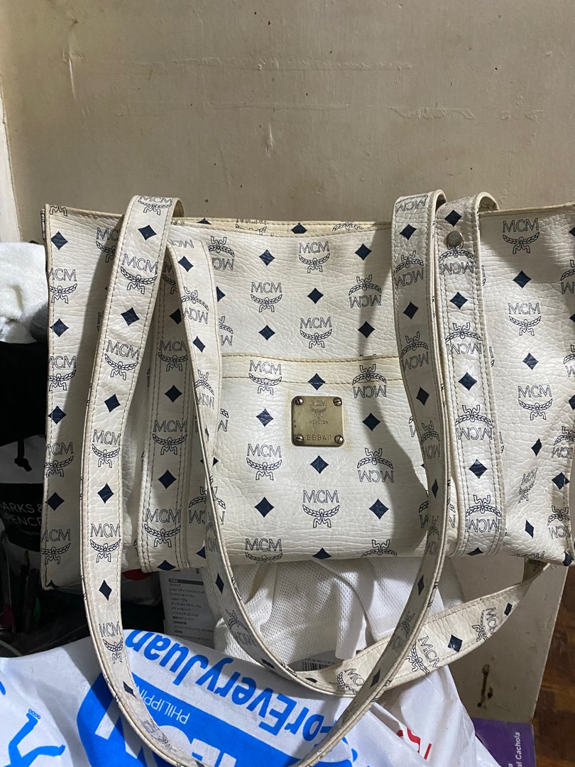 Authentic MCM Shoppers tote bag, Luxury, Bags & Wallets on Carousell