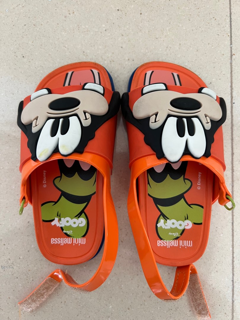 Authentic Melissa Kids Goofy Sandals, Babies & Kids, Babies & Kids ...