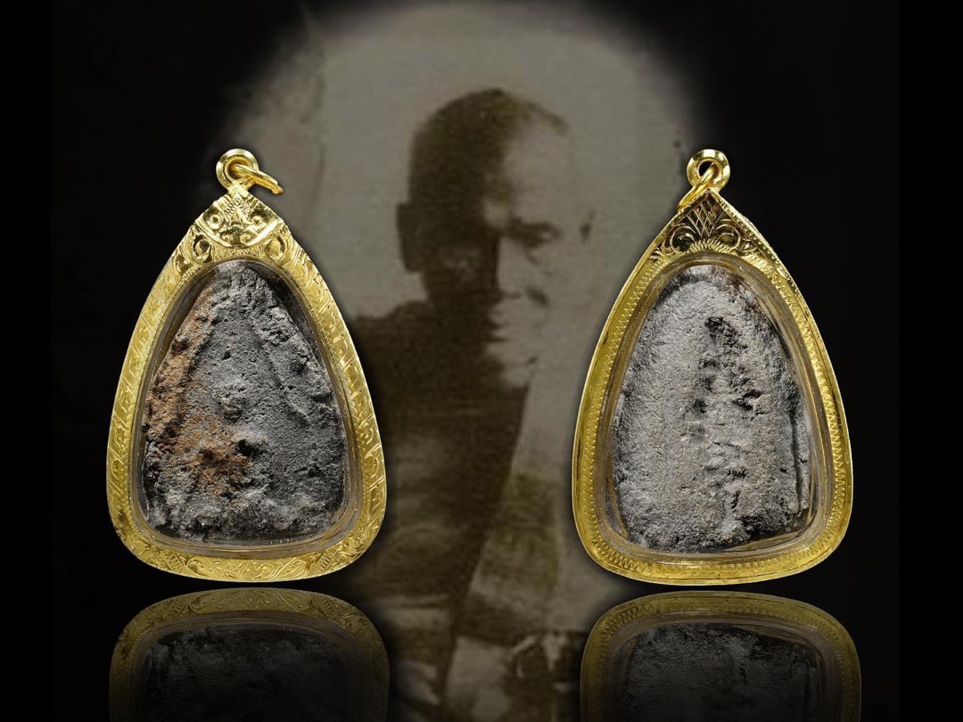 Authentic Phra Khun Paen Pong Prai Kuman Nur Bailan Roon Lek (First Batch) Made by LP Chaem, Wat ...