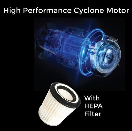 Bagless Vacuum, Cyclone Vacuum with HEPA Filter 1400/2000 Watts ...