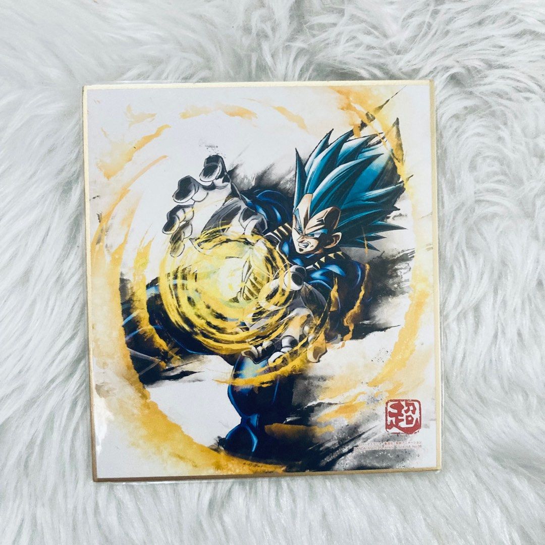 BANDAI Dragon Ball Z Shikishi Art | Anime Merch on Carousell