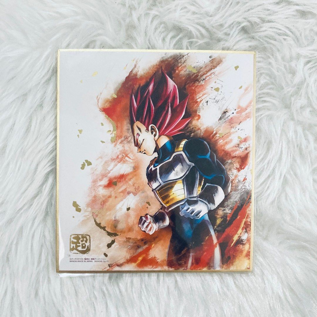 BANDAI Dragon Ball Z Shikishi Art | Anime Merch on Carousell