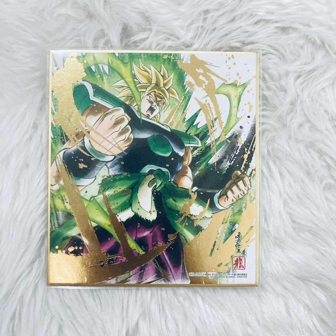 BANDAI Dragon Ball Z Shikishi Art | Anime Merch on Carousell