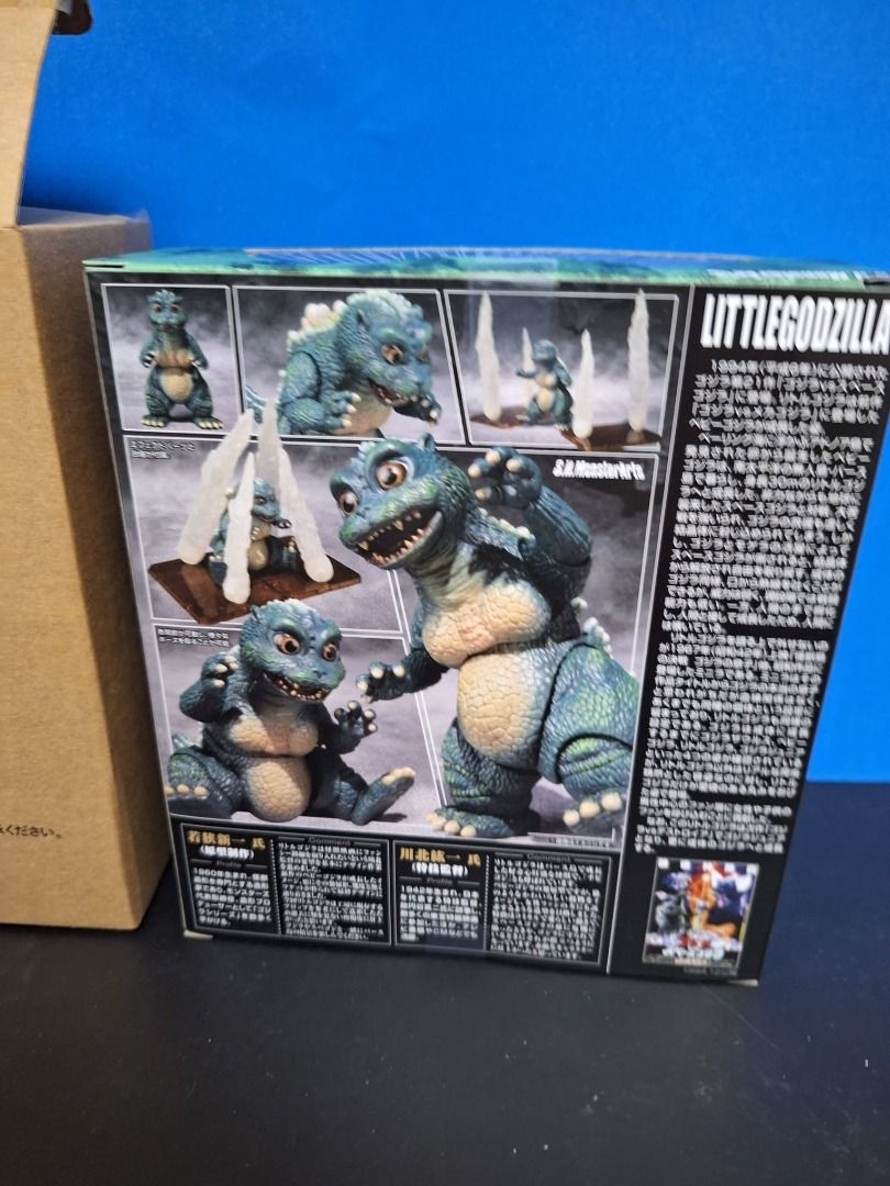 Bandai S.H.MonsterArts SHM BB 哥斯拉 little godzilla 附 結晶體 絕版 魂限定, 興趣及遊戲 ...